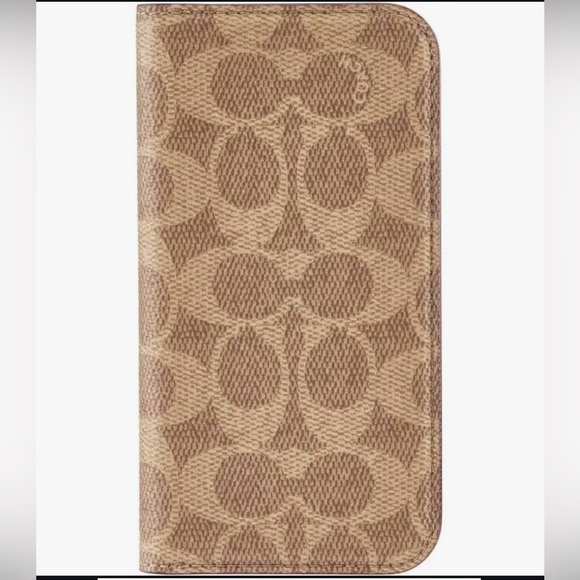 Coach | Accessories | Salecoach Iphone 6 Pro Signature Canvas Wallet ...